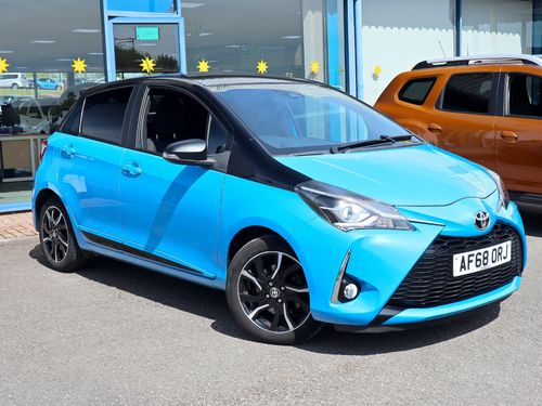 Used Toyota Yaris 1.5 Cyan Bi-tone Tss VVT-i 68-Reg #151430